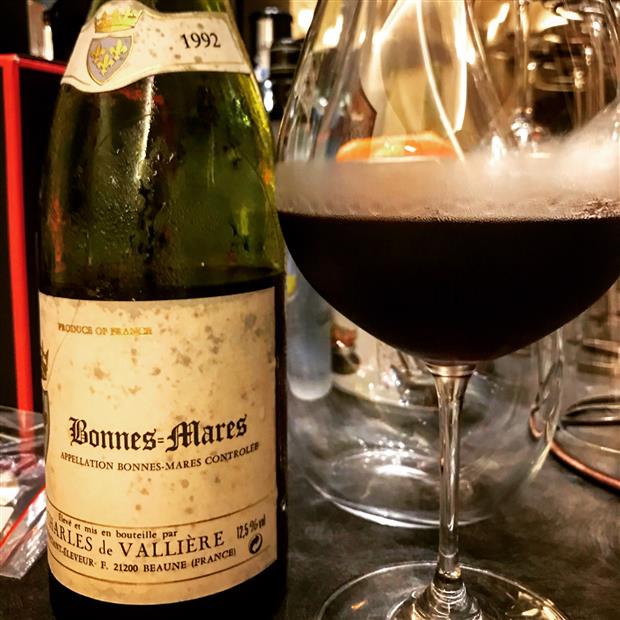 1992 Charles de Valliére Bonnes Mares, France, Burgundy, Côte de Nuits ...