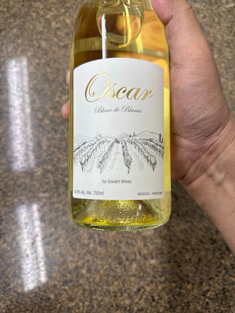 2022 Bodega Goulart Oscar Blanc de Blancs, Argentina, Mendoza - CellarTracker