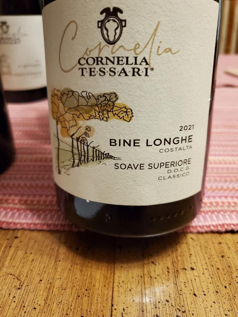 2021 Tessari Soave Superiore Le Bine Longhe di Costalta, Italy, Veneto ...