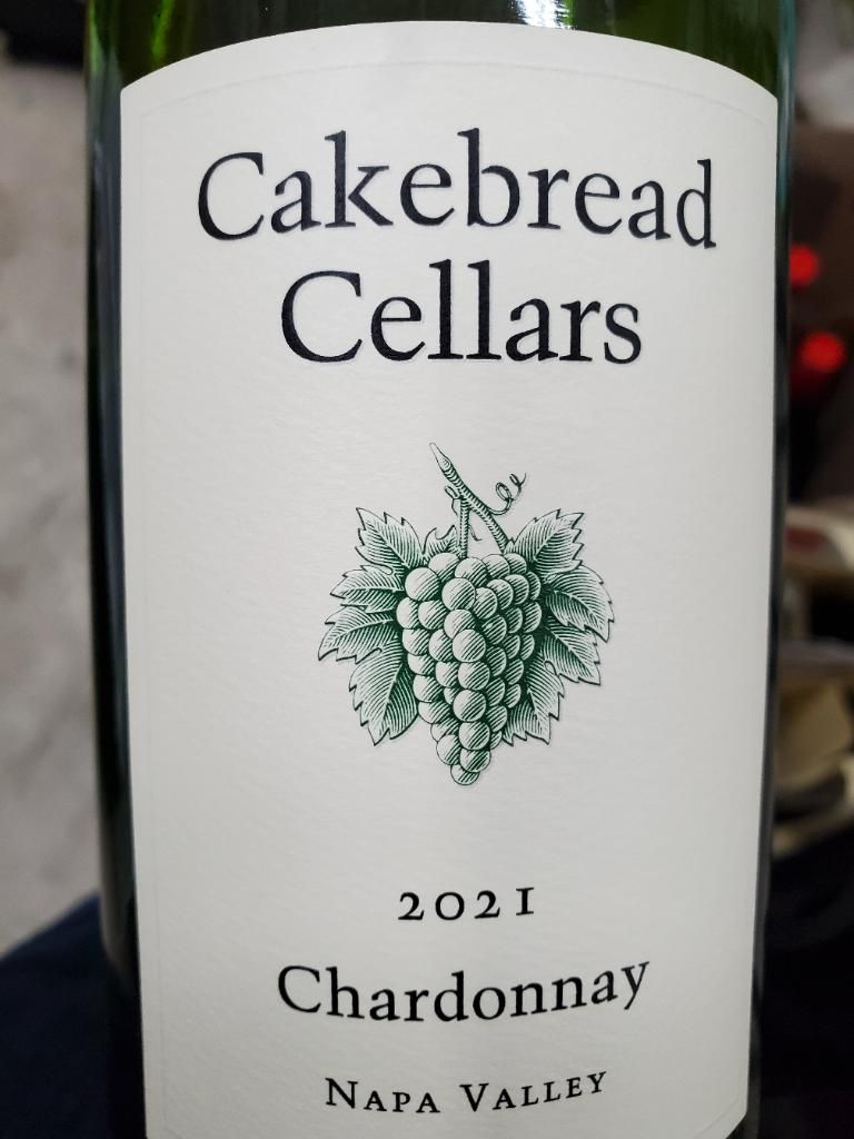 2021 Cakebread Cellars Chardonnay Napa Valley, USA, California, Napa Valley - CellarTracker