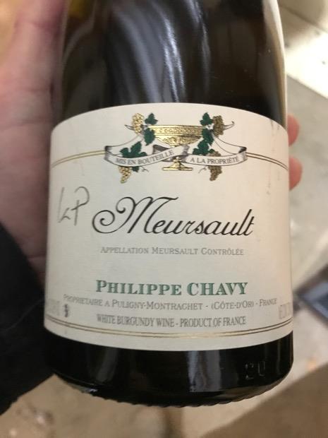 2011 Philippe Chavy Meursault Les Narvaux, France, Burgundy, Côte de ...