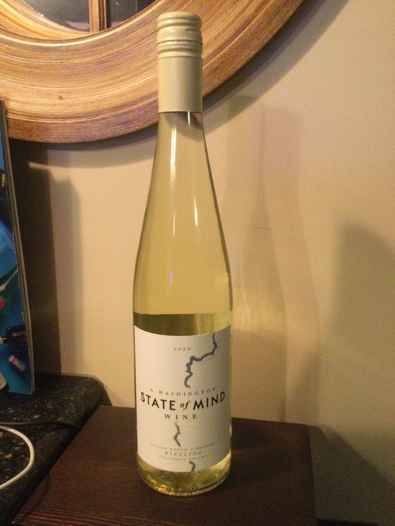 2020 State of Mind Riesling, USA, Washington, Columbia Valley ...