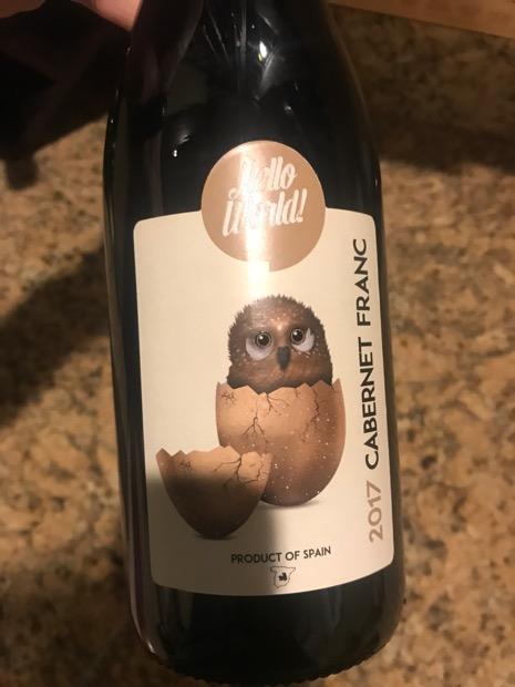 2018 Finca La Estacada Cabernet Franc Hello World!, Spain, Castilla-La ...