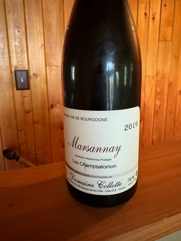 2020 Domaine Collotte Marsannay Champs Salomon, France, Burgundy, Côte ...