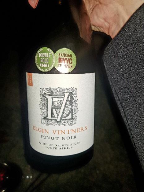 2015 Elgin Vintners Pinot Noir, South Africa, Cape South Coast, Elgin ...
