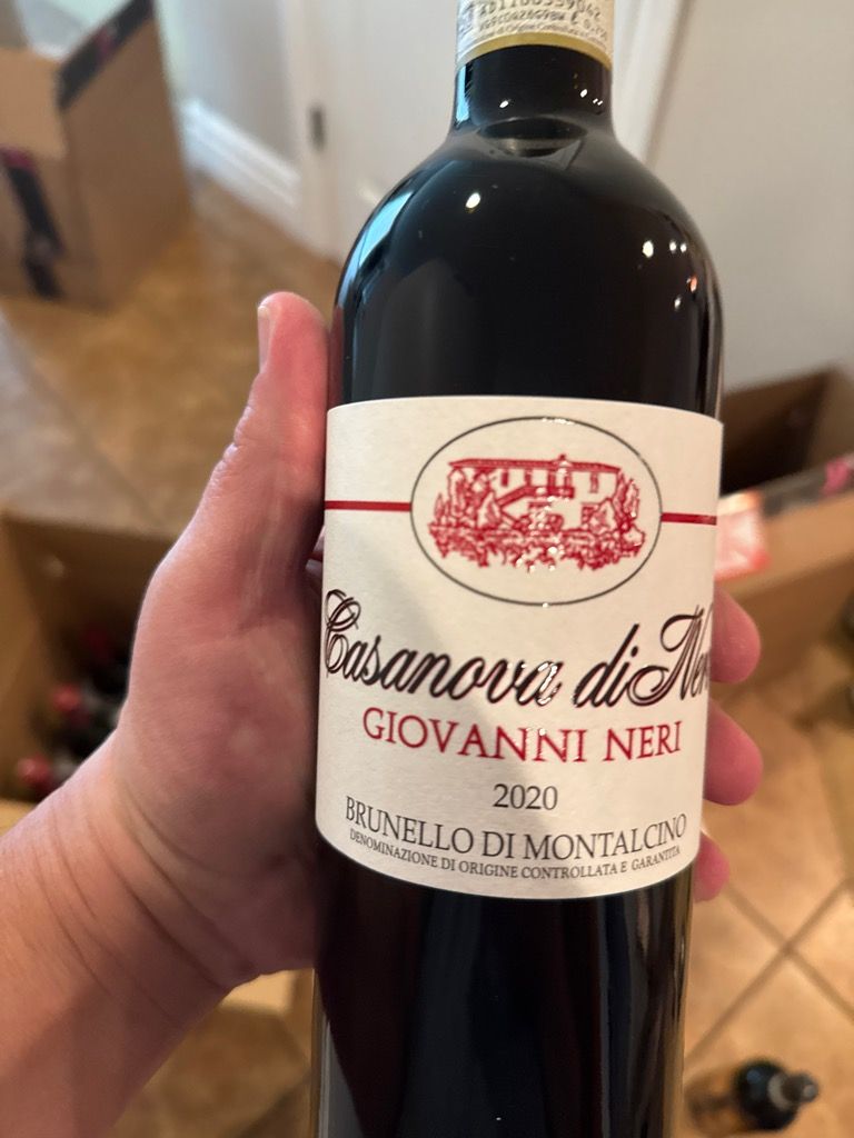 2020 Casanova di Neri Brunello di Montalcino Giovanni Neri, Italy ...
