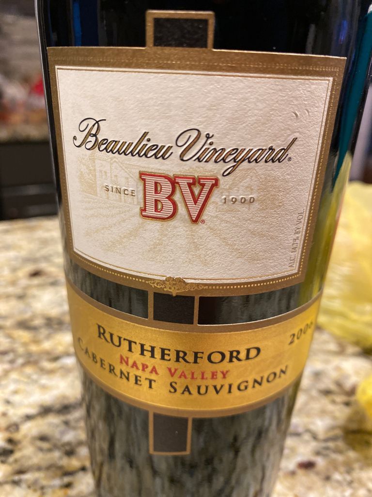 2002 Beaulieu Vineyard Red Wine Rutherford, USA, California, Napa ...