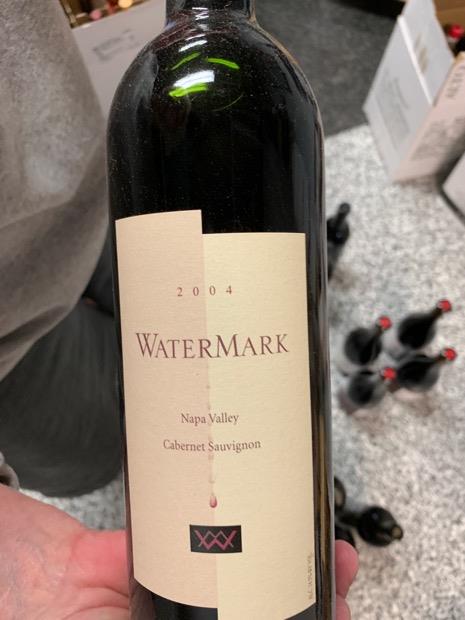 2004 WaterMark Cabernet Sauvignon Napa Valley, USA, California, Napa ...