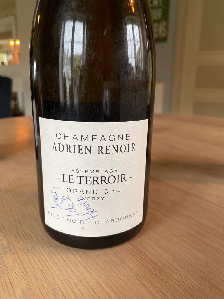 NV Adrien Renoir Champagne Grand Cru Elevage Long Verzy, France, Champagne, Champagne Grand Cru ...