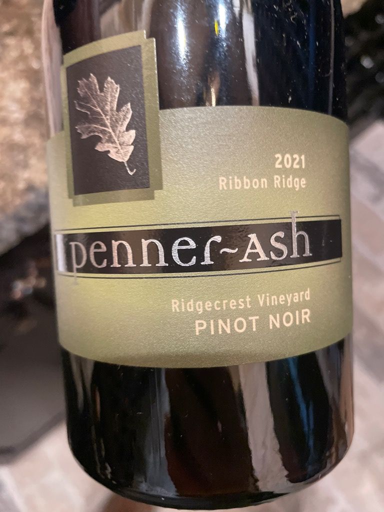 2022 Penner-Ash Pinot Noir Ridgecrest Vineyard, USA, Oregon, Willamette ...
