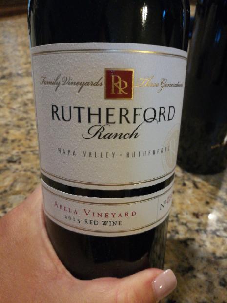 2015 Rutherford Ranch Red Wine Abela Vineyard, USA, California, Napa ...