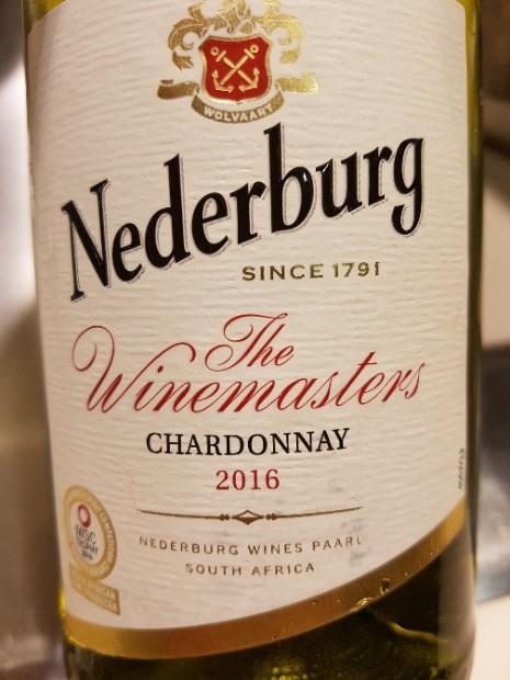2016 Nederburg Chardonnay The Winemaster's, South Africa, Western Cape ...
