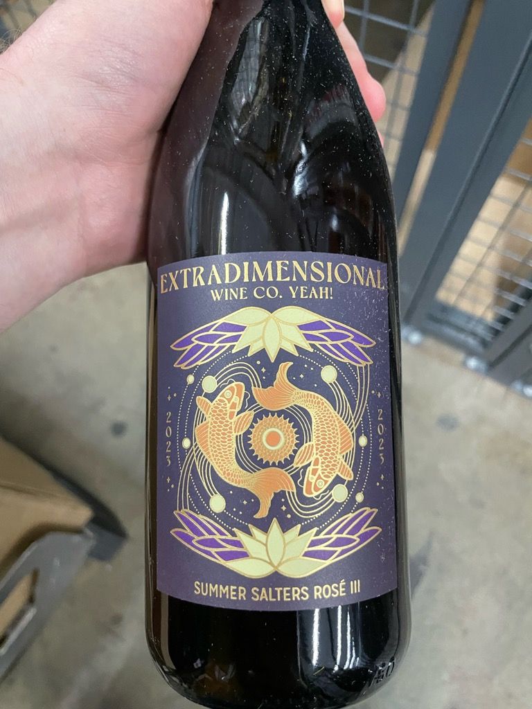 2023 Extradimensional Wine Co. Yeah! Summer Salters Rosé Shake Ridge Ranch, USA, California ...