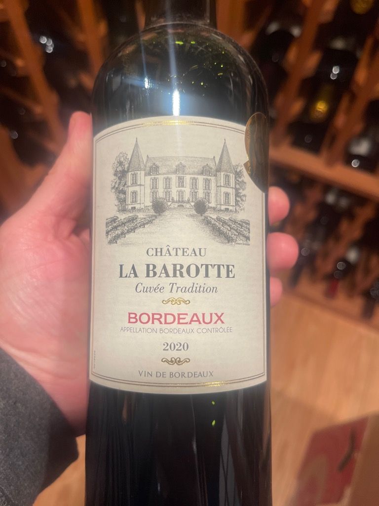 2020 Château La Barotte, France, Bordeaux - CellarTracker