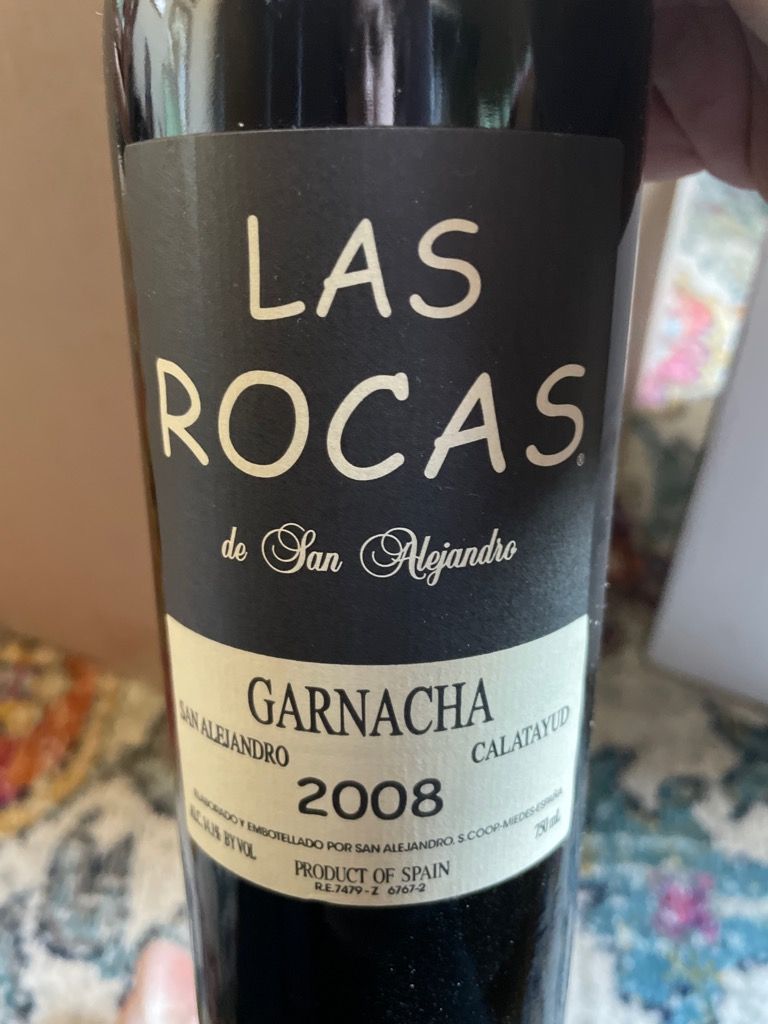 2008 Bodegas San Alejandro Calatayud Rosado Las Rocas, Spain, Aragón ...