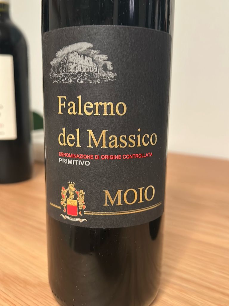 2019 Moio Falerno del Massico Azienda Vinicola, Italy, Campania ...