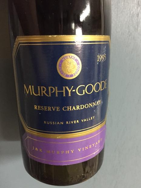 1996 Murphy-Goode Chardonnay Reserve J & K Murphy, USA, California ...