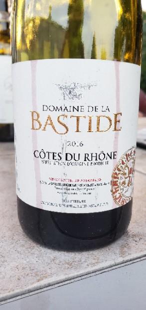 2017 Domaine de la Bastide Côtes du Rhône, France, Rhône, Southern ...