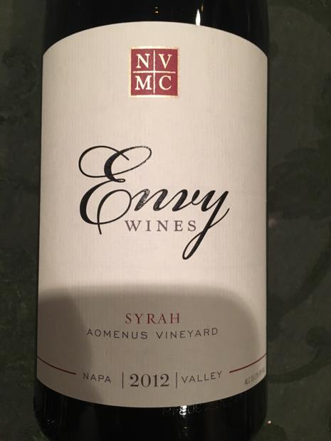 2012 Envy Wines Syrah Amoenus, USA, California, Napa Valley, Calistoga ...