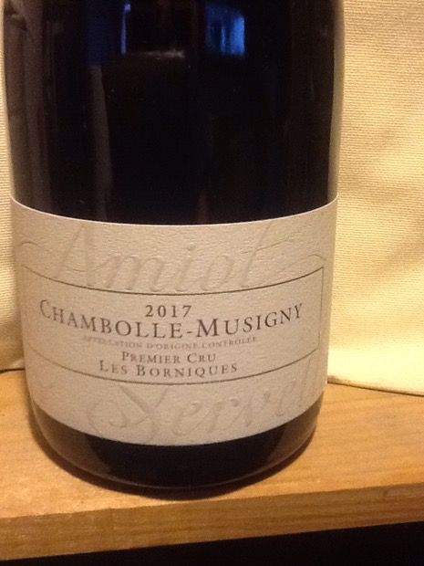 2018 Domaine Amiot-Servelle Chambolle-Musigny 1er Cru Les Borniques ...