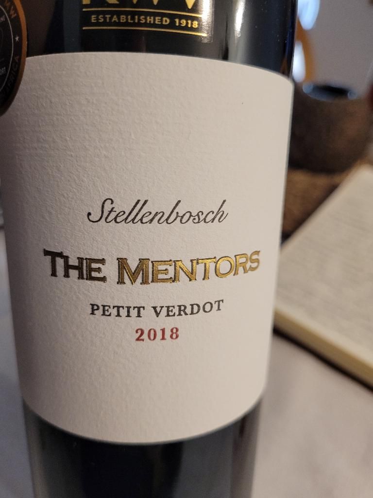 2019 KWV Petit Verdot The Mentors, South Africa, Coastal Region ...