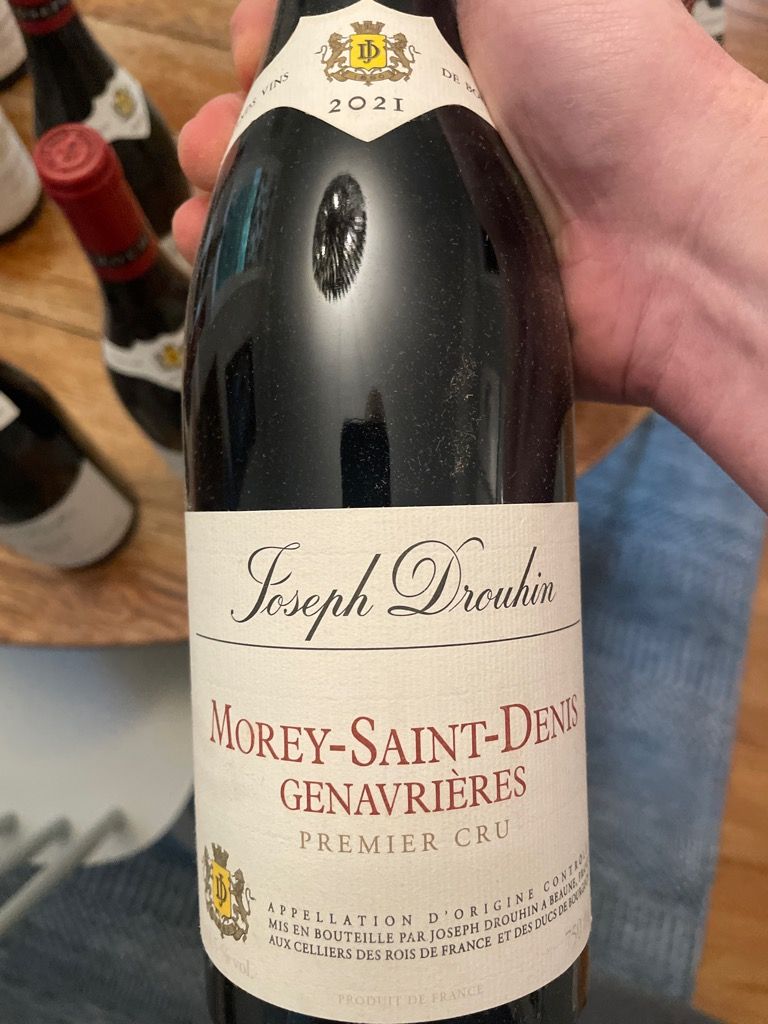 2021 Joseph Drouhin Morey-Saint-Denis 1er Cru Aux Chéseaux, France ...