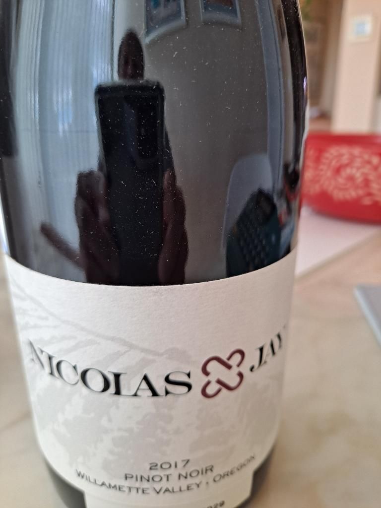 2017 Domaine Nicolas-Jay Pinot Noir Willamette Valley, USA, Oregon ...