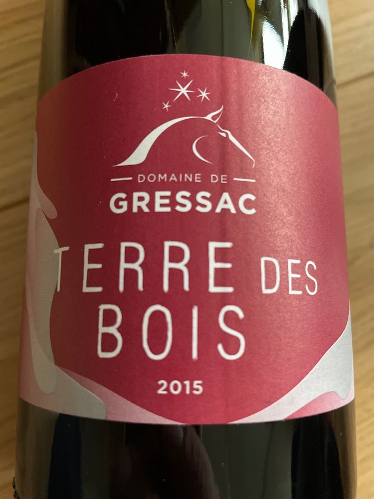 2012 Domaine de Gressac Gard Terre des Bois, France, Languedoc ...