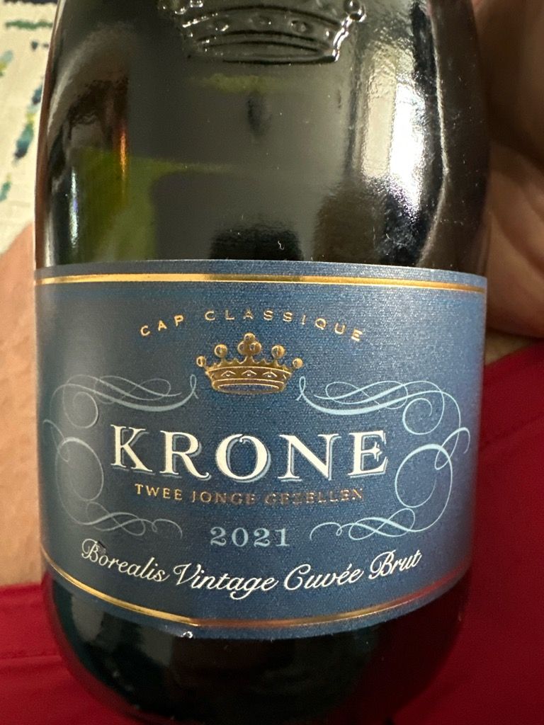 2021 Twee Jonge Gezellen MCC Krone Borealis Vintage Cuvée Brut, South ...