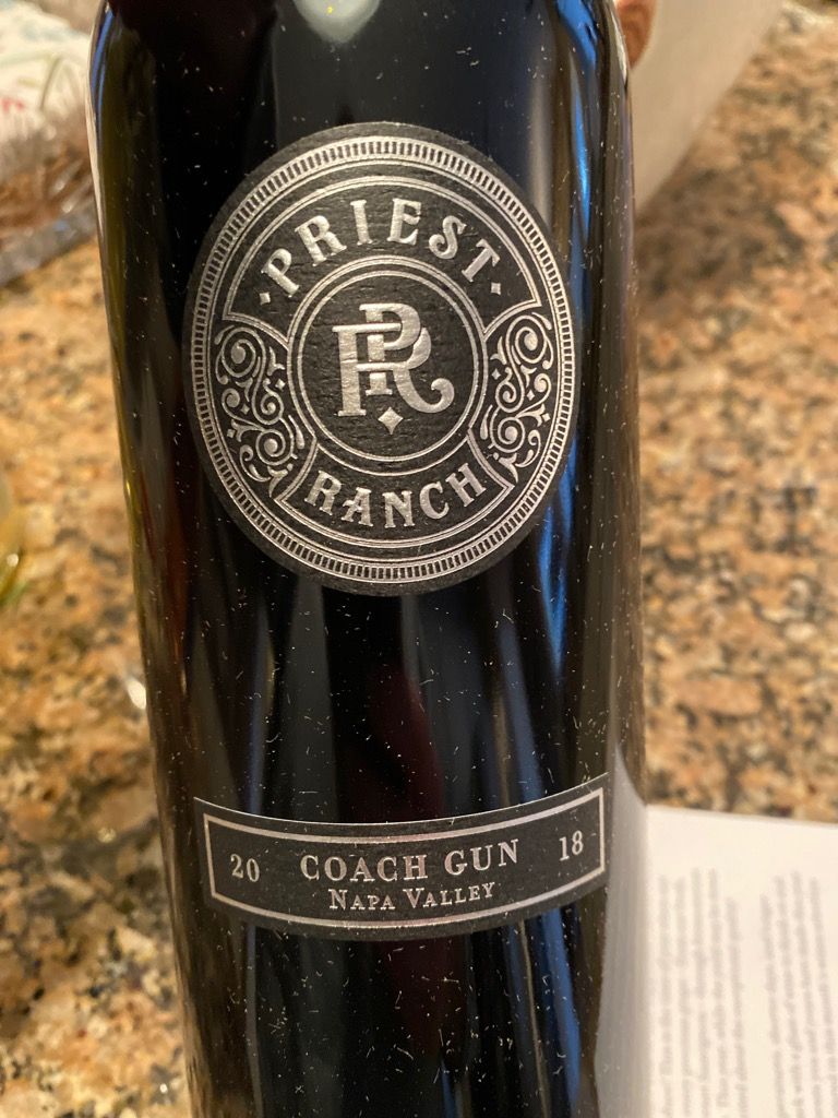 2018 Priest Ranch Coach Gun, USA, California, Napa Valley - CellarTracker