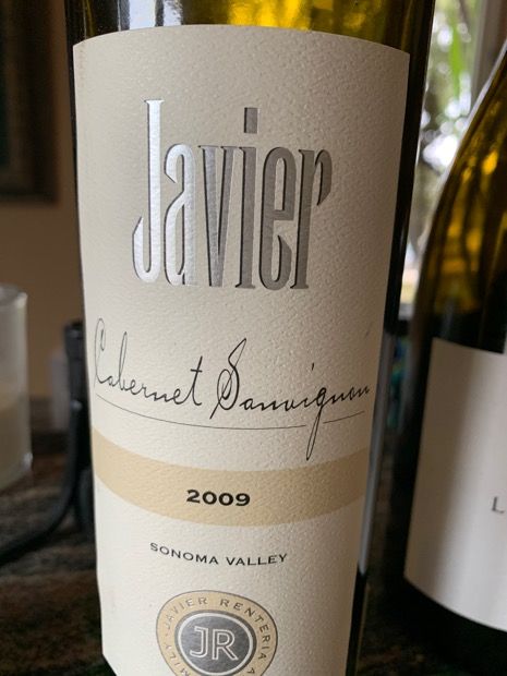2009 Javier Renteria Cabernet Sauvignon, USA, California, Sonoma County ...