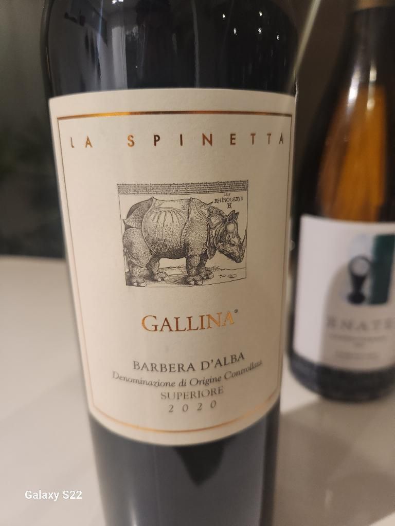 2020 La Spinetta (Rivetti) Barbera d'Alba Superiore Gallina, Italy ...