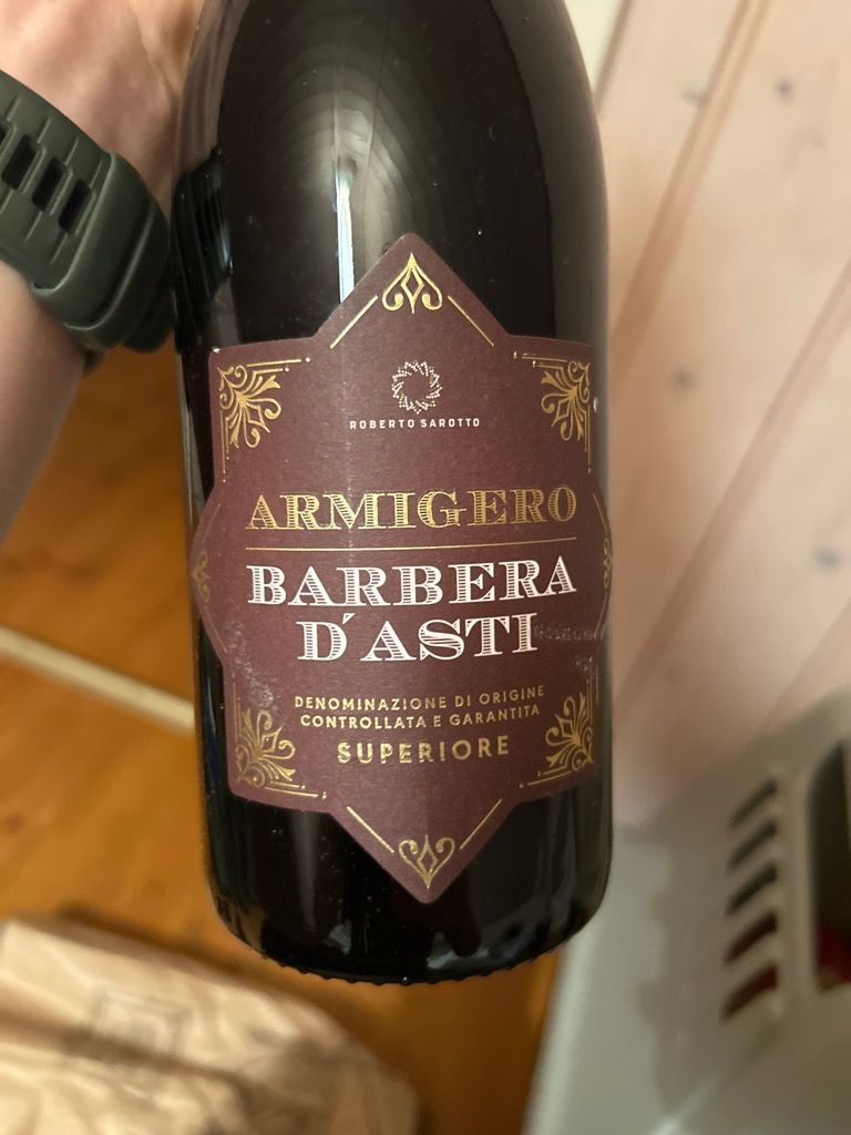 2022 Armigero Barbera d'Asti Superiore, Italy, Piedmont, Asti, Barbera ...