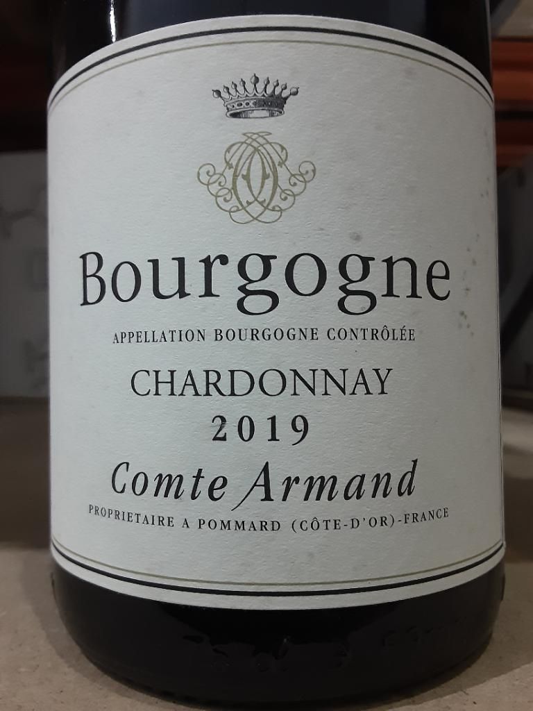 2019 Comte Armand Bourgogne Blanc, France, Burgundy, Bourgogne Blanc ...