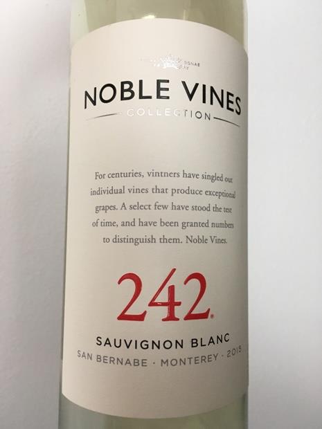 2021 Noble Vines Sauvignon Blanc, USA, California, Central Coast ...