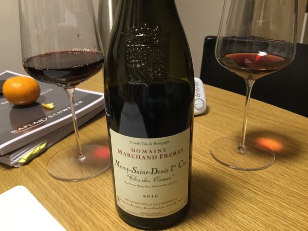 2018 Domaine Marchand Freres Morey St. Denis 1er Cru Clos des Ormes ...