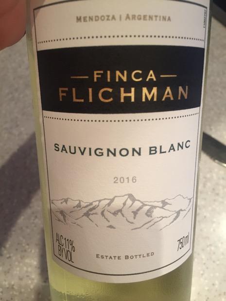 2016 Finca Flichman Sauvignon Blanc, Argentina, Mendoza - CellarTracker