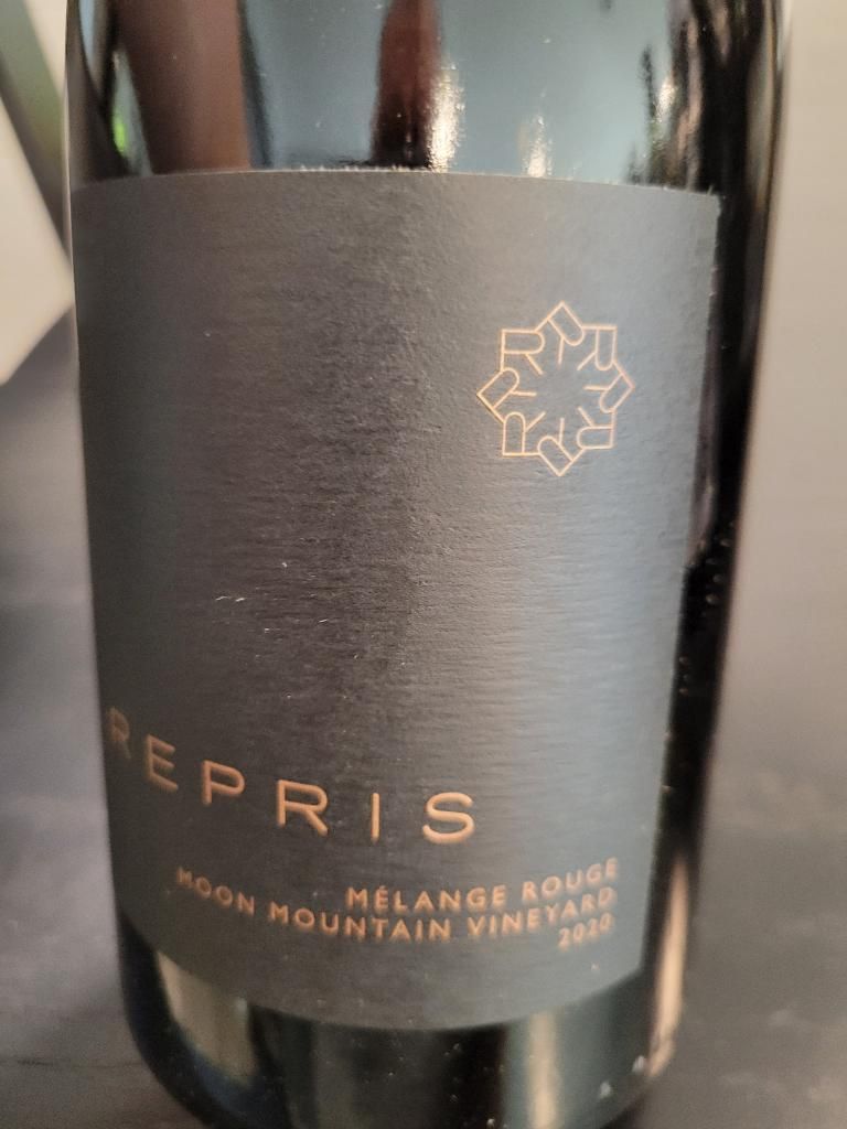 2020 Repris Mélange Rouge, USA, California, Sonoma County, Moon ...