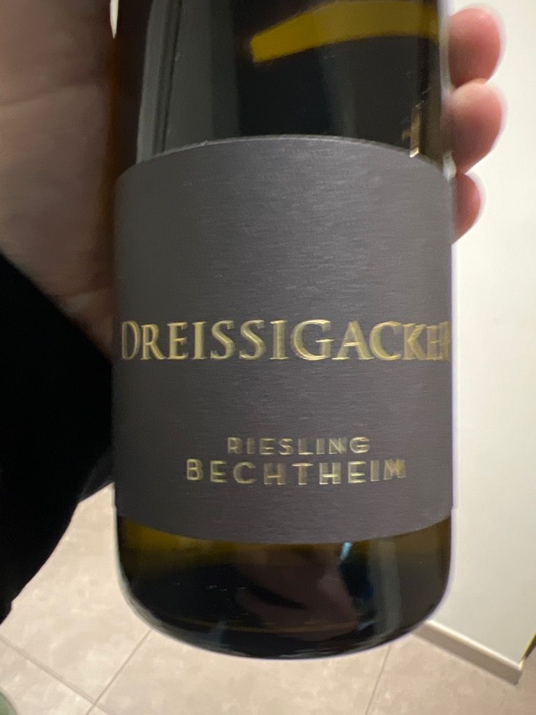 2018 Weingut Dreissigacker Riesling, Germany, Rheinhessen - CellarTracker