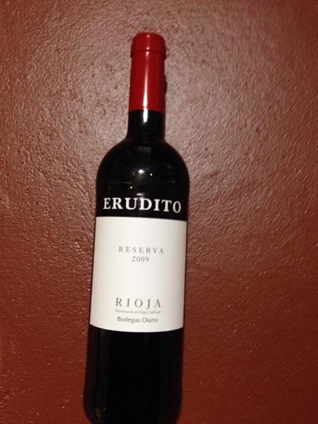 2008 Bodegas Olarra Rioja Erudito, Spain, La Rioja, Rioja - CellarTracker
