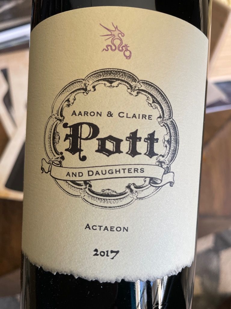2017 Pott Wine Cabernet Sauvignon Actaeon Quixote Vineyard, USA ...