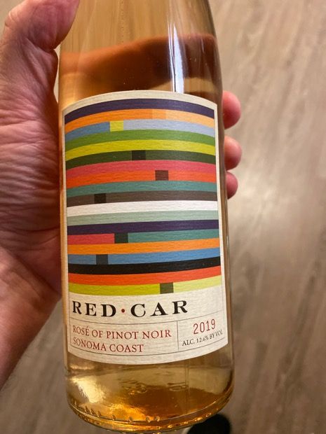 2019 Red Car Rosé of Pinot Noir, USA, California, Sonoma County, Sonoma ...