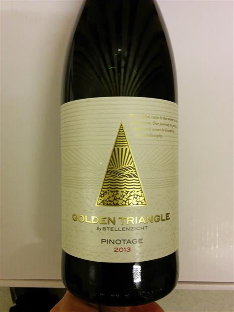 2013 Stellenzicht Pinotage Golden Triangle, South Africa, Coastal ...
