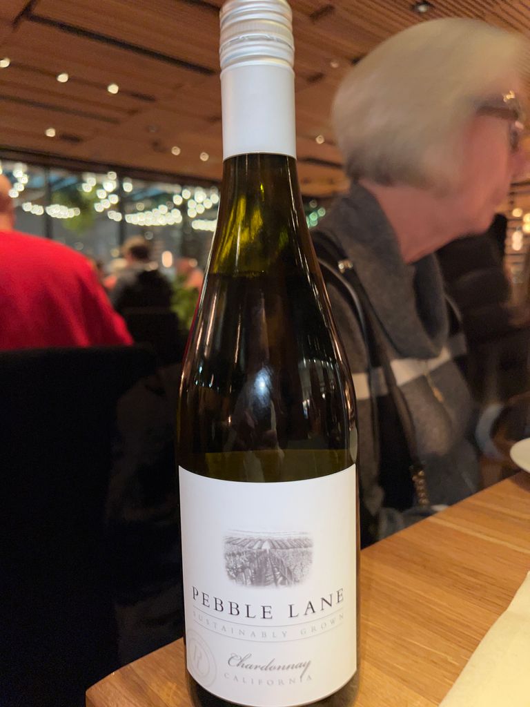NV Pebble Lane Chardonnay Sustainably Grown, USA, California, Central ...