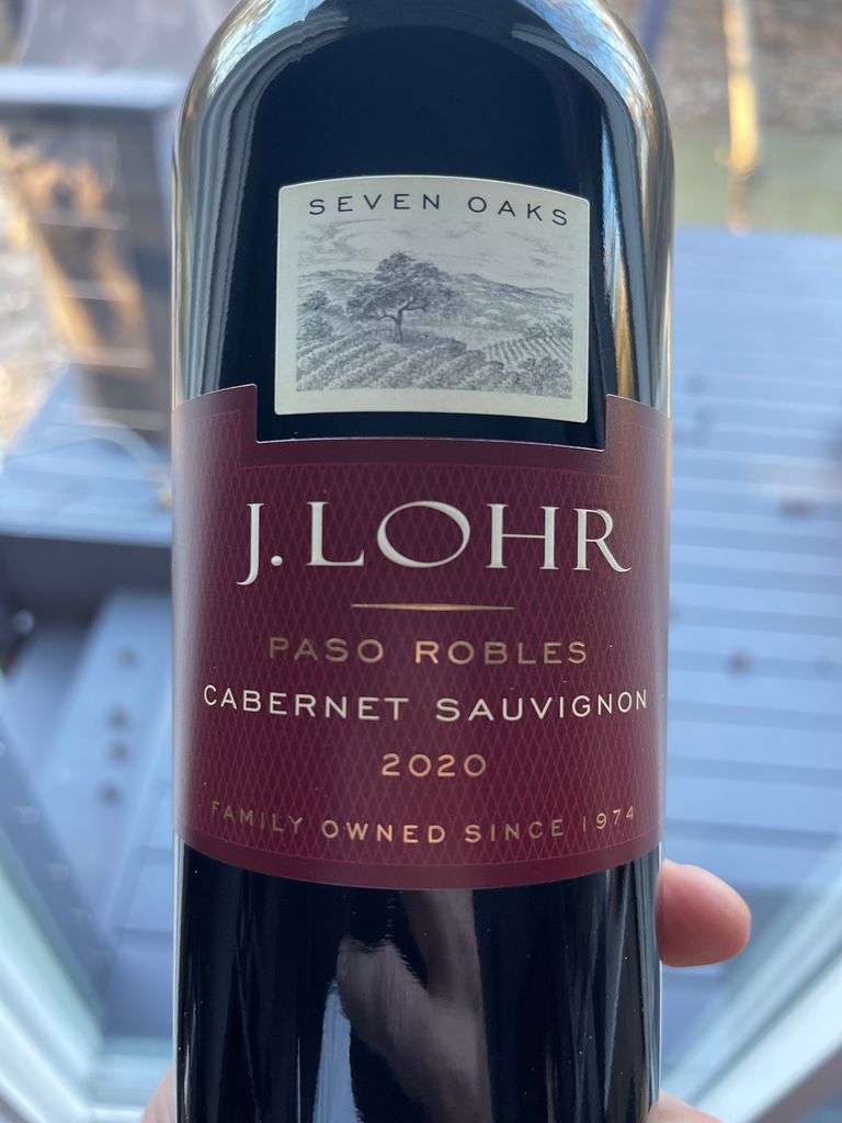 2020 J. Lohr Cabernet Sauvignon Estates South Ridge Paso Robles, USA ...