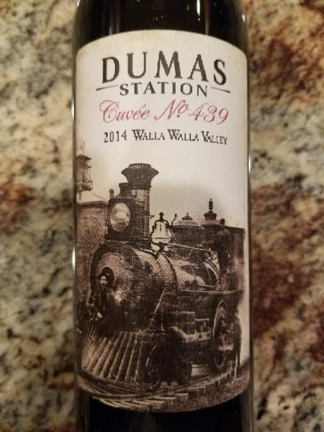 2014 Dumas Station Cuvée No 439, USA, Washington, Columbia Valley ...