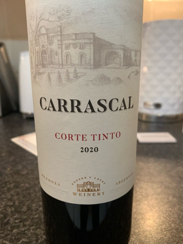 2020 Bodega Weinert Carrascal Corte Clasico, Argentina, Mendoza, Lujan ...