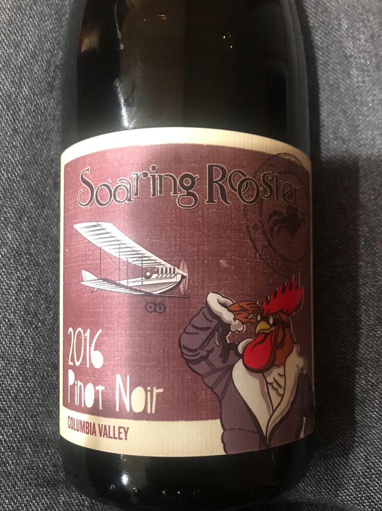 2016 Tagaris Pinot Noir Soaring Rooster, USA, Washington, Columbia ...