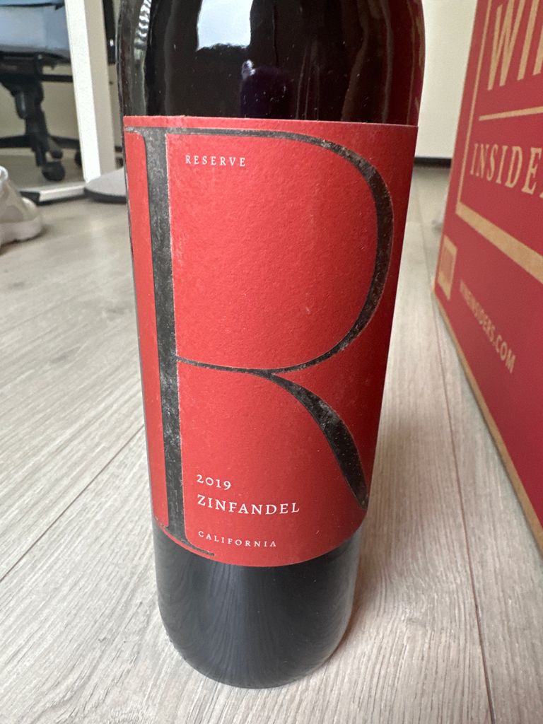 2019 Saddlehorn Cellars Zinfandel Redland Ranch, USA, California ...
