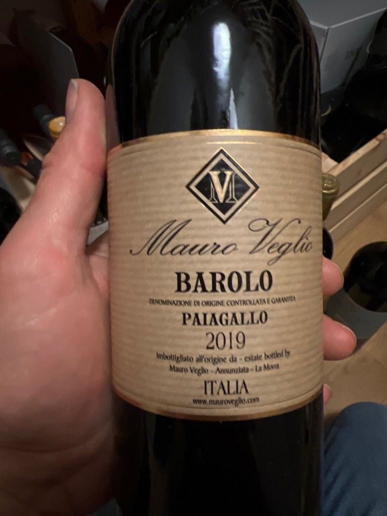 2019 Mauro Veglio Barolo Paiagallo, Italy, Piedmont, Langhe, Barolo ...
